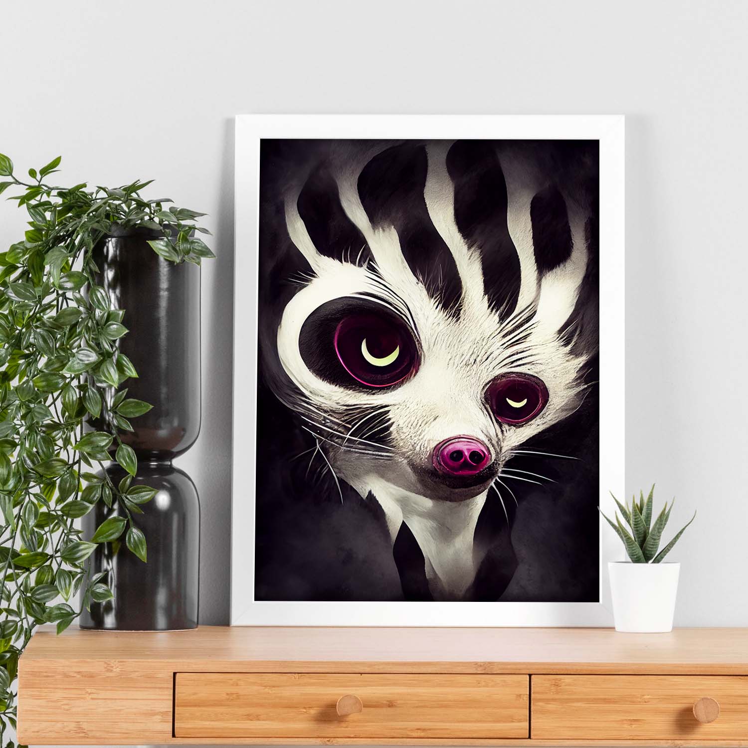 Poster Di Zibetto Nello Di T Burton Illustrazioni E Poster Di Animali ...