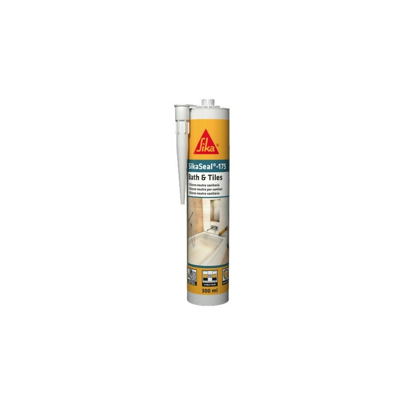SikaSeal-175 - Mastic silicone neutre pour sanitaire EC 1 PLUS - Sika ...