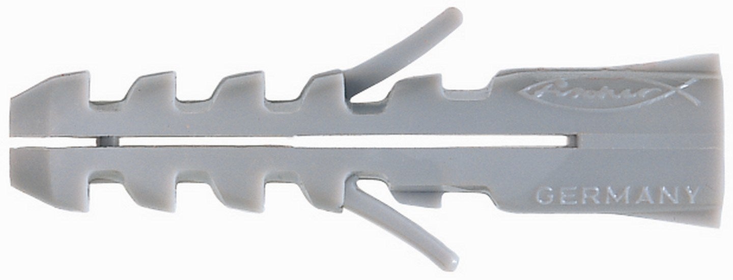 Chevilles en nylon S avec vis - 15 chevilles 6 x 30 mm + 15 vis à bois ...