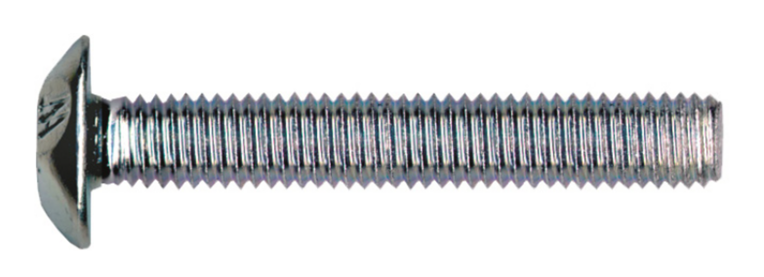 Vis antivol a filet pour métal tête Ø17 mm étoile M8x60 pc25 | Leroy Merlin