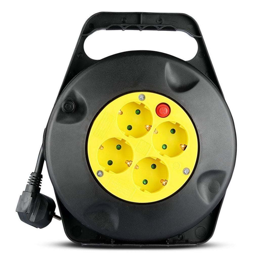 Rallonge de càble avec 4 prises 10A 2P + Schuko avec protection ...