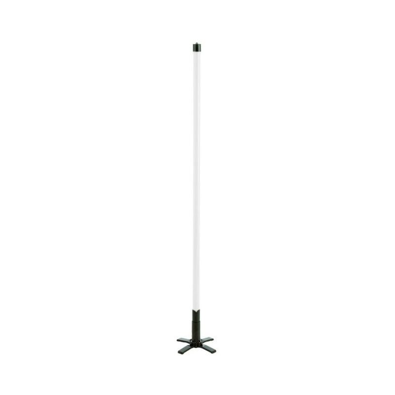 Lampe Tube Néon sur Pied Unicolore 134cm - Blanc - SILUMEN | Leroy Merlin