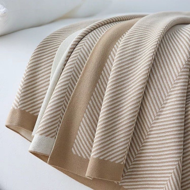 Couverture d'été simple et épaisse pour climatisation et canapé de ...