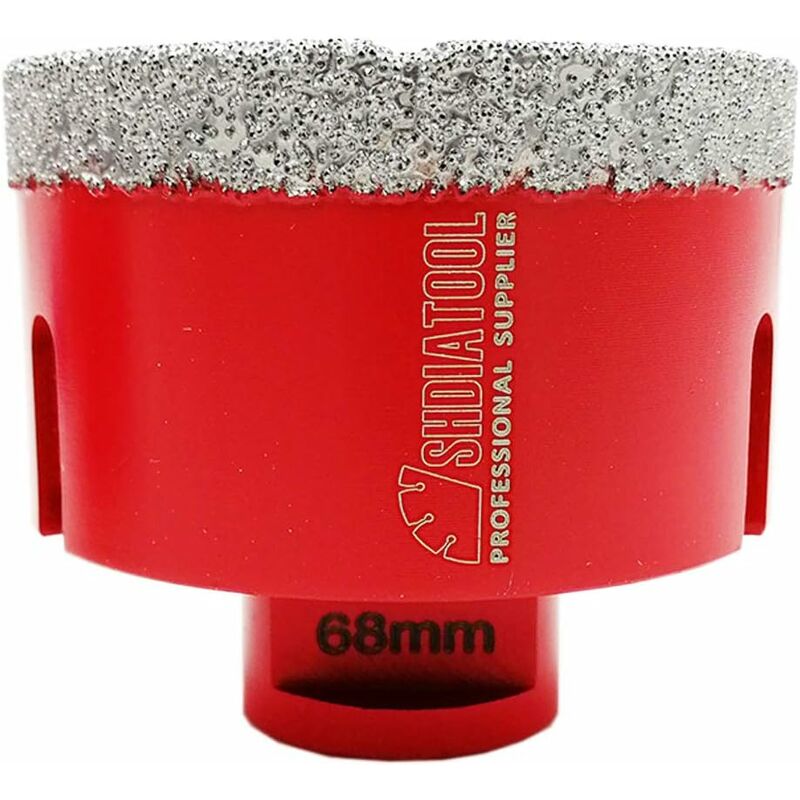 Forets Diamant 68mm Trépans de Forage avec Filetage M14 pour Perçage à ...