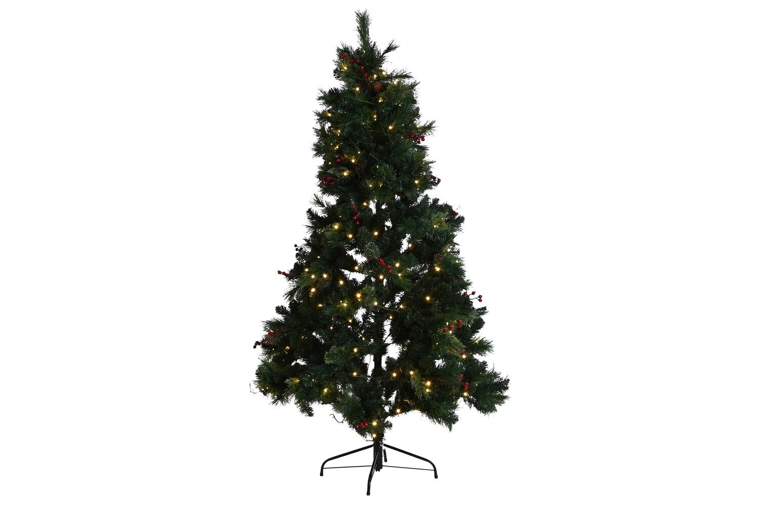 Albero Led in Pvc 120X120X195 350 Led Verde | Leroy Merlin