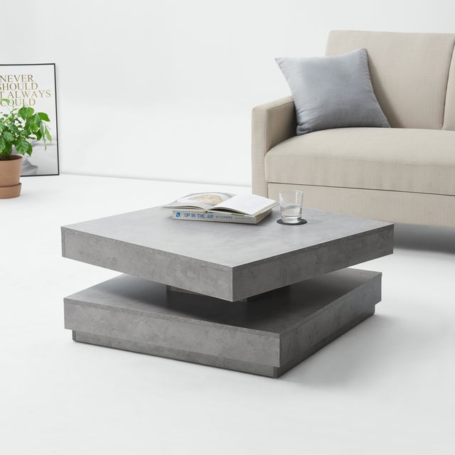 Table basse effet beton au meilleur prix | Leroy Merlin