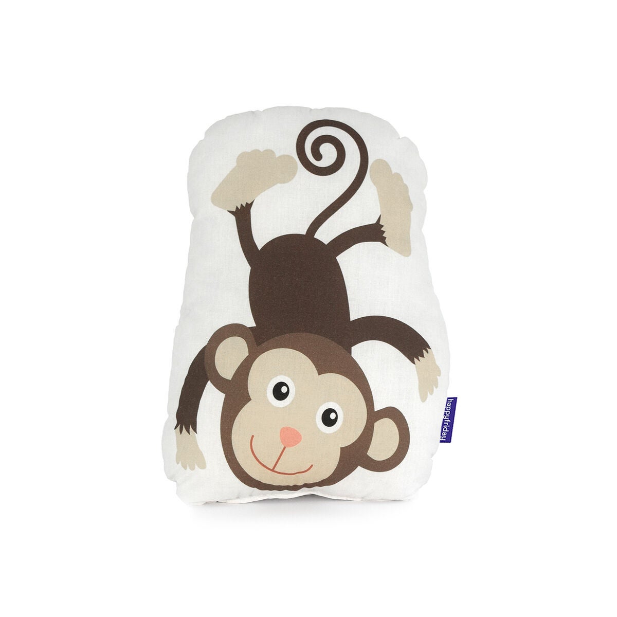 Coussin HappyFriday Mr Fox Multicouleur Singe 40 x 30 cm | Leroy Merlin