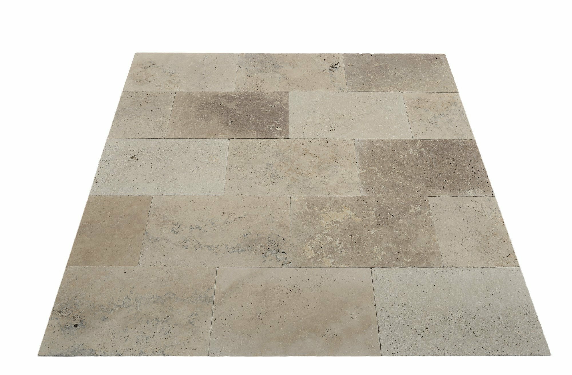 Travertin Rustique - Mix Beige - 40x60/1,2cm | Leroy Merlin