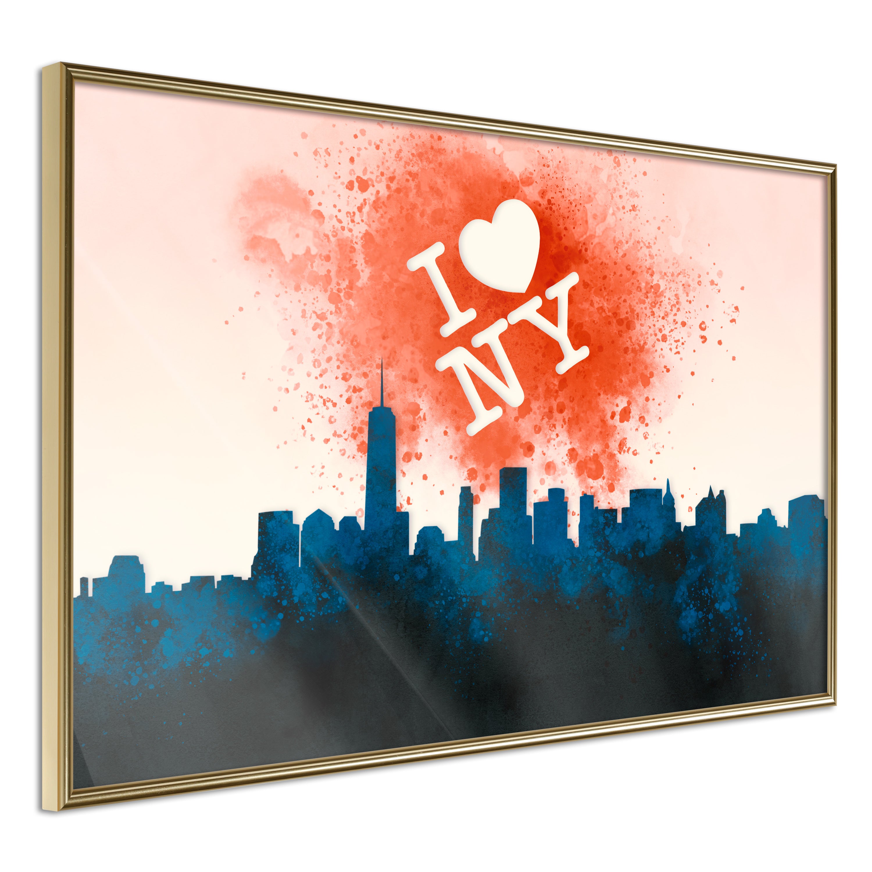 Poster et affiche - Inscription Above the City - 90x60 | Leroy Merlin
