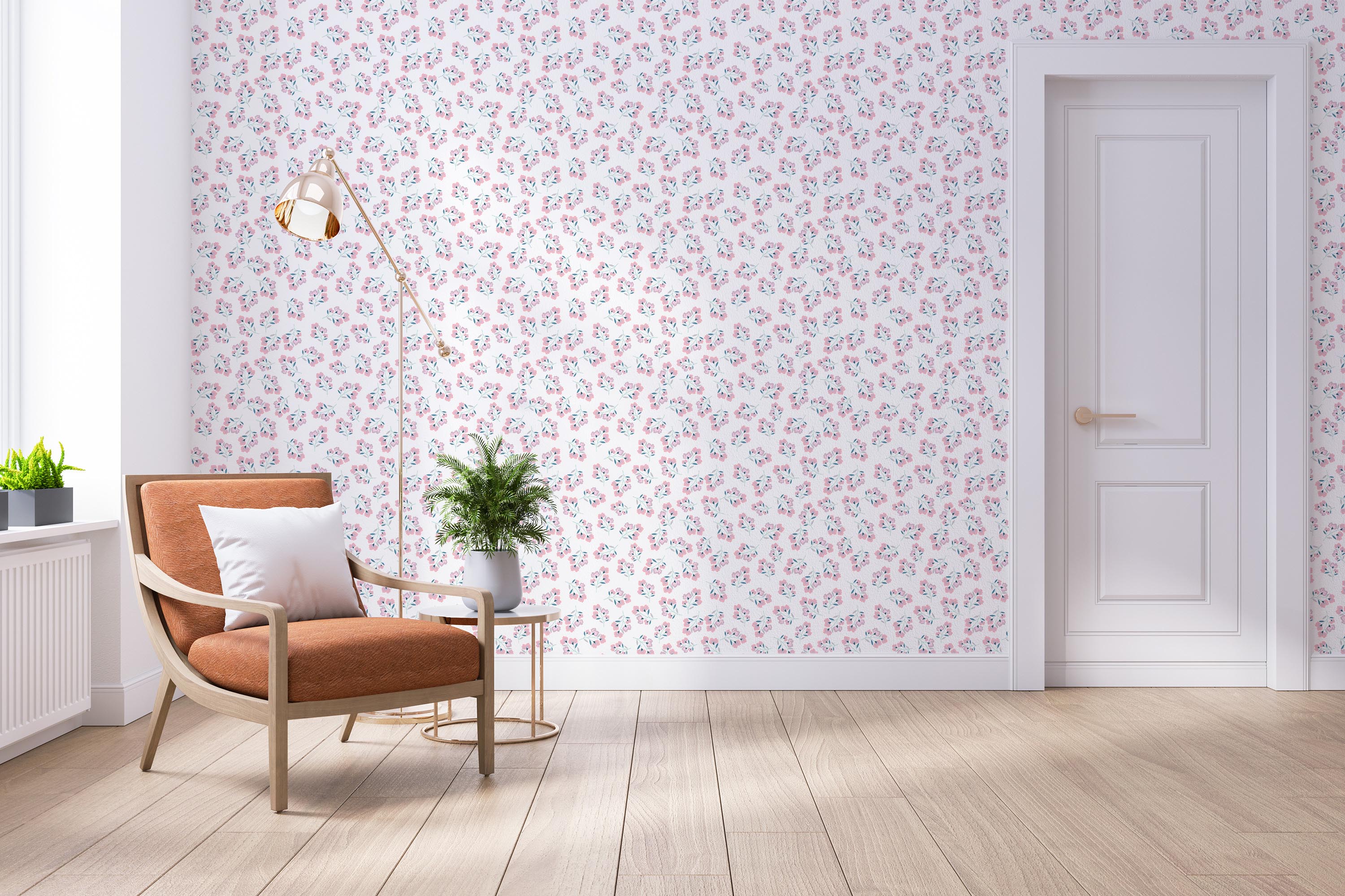 Whimsical Garden Wallpaper | Leroy Merlin