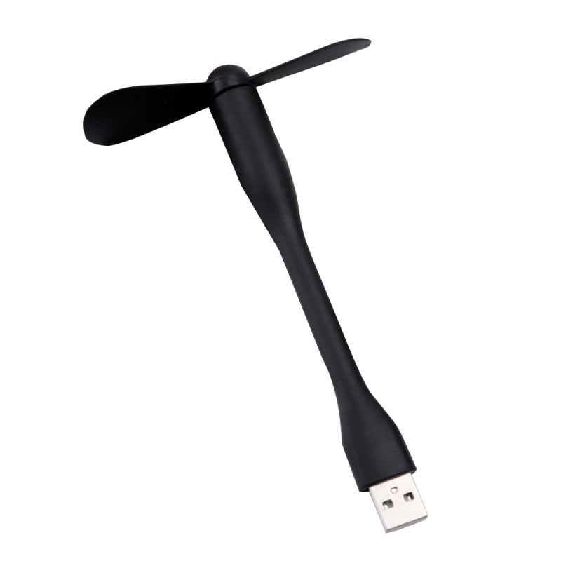 Mini ventilateur USB, col flexible, silencieux, format poche (alimenté ...