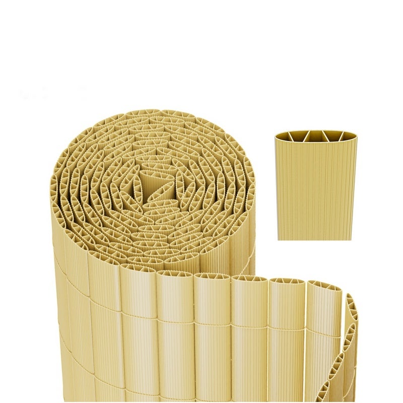 PVC Canisse Persianas para balcones PVC Palisade Resistente a los rayos ...