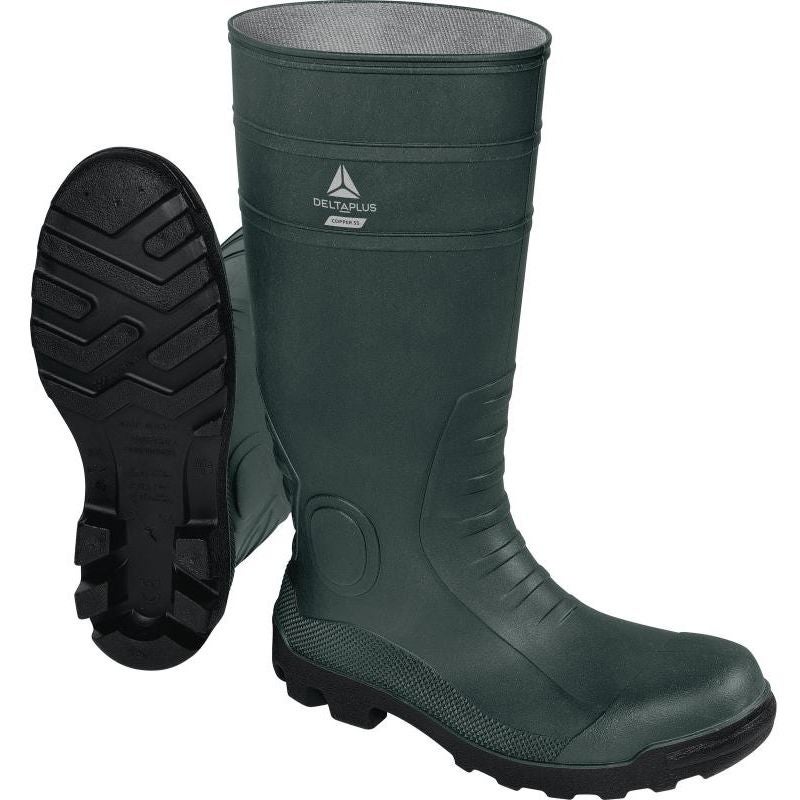 Botte de sécurité PVC COPPER S5 SRA vert P47 - DELTA PLUS - COPPES5VE47 ...