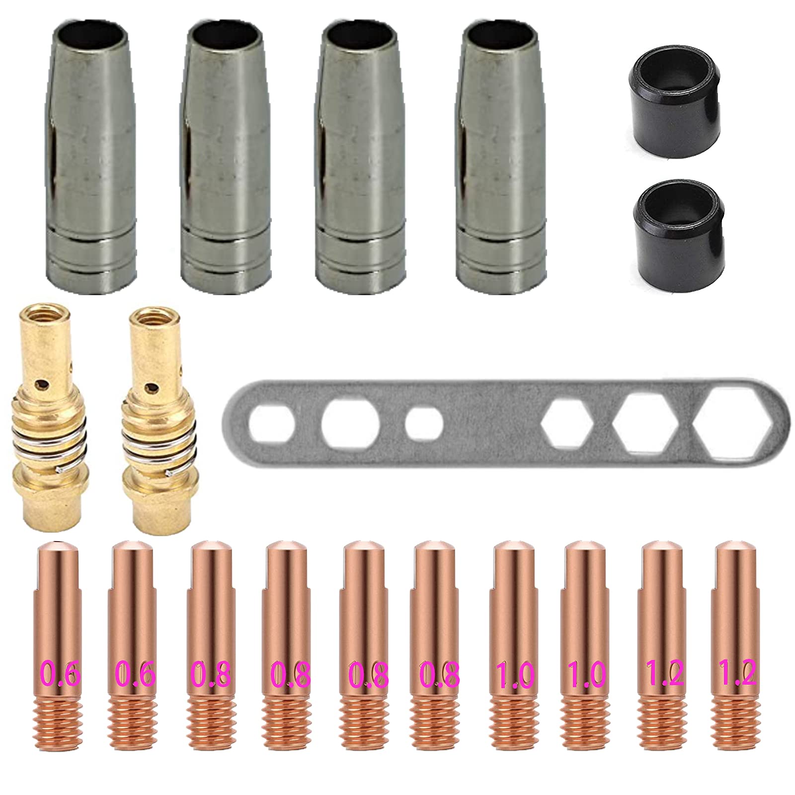 Équipement Soudage MIG, Support Pointes Contact Buses,Kit 19PCS ...