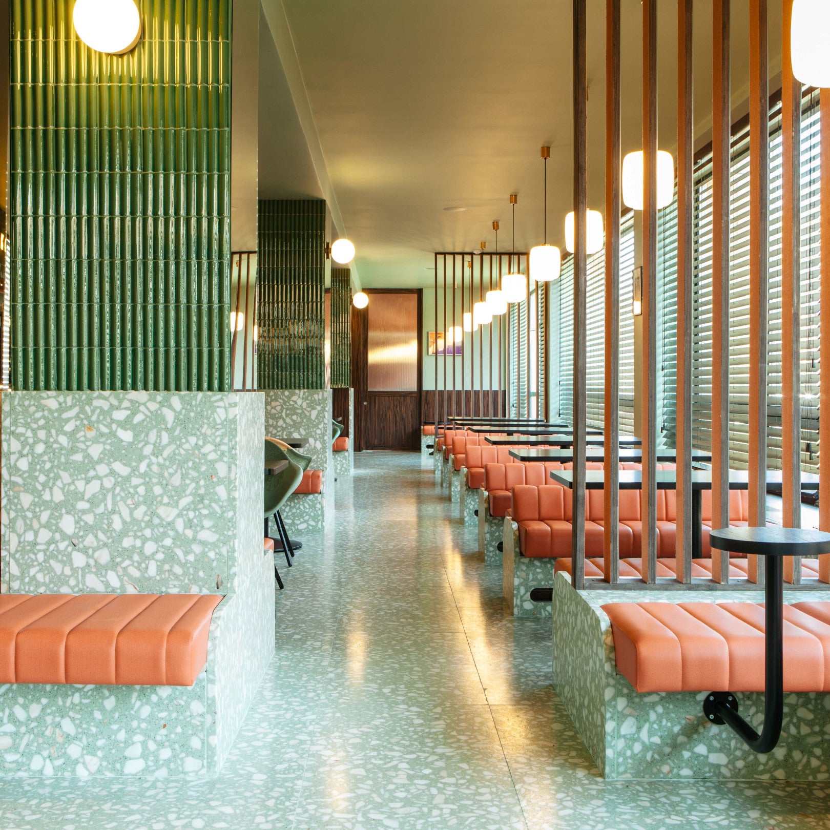 Véritable Carreau Terrazzo OPORTO 180x60 cm boîte de 1.08m2 Vieilli ...