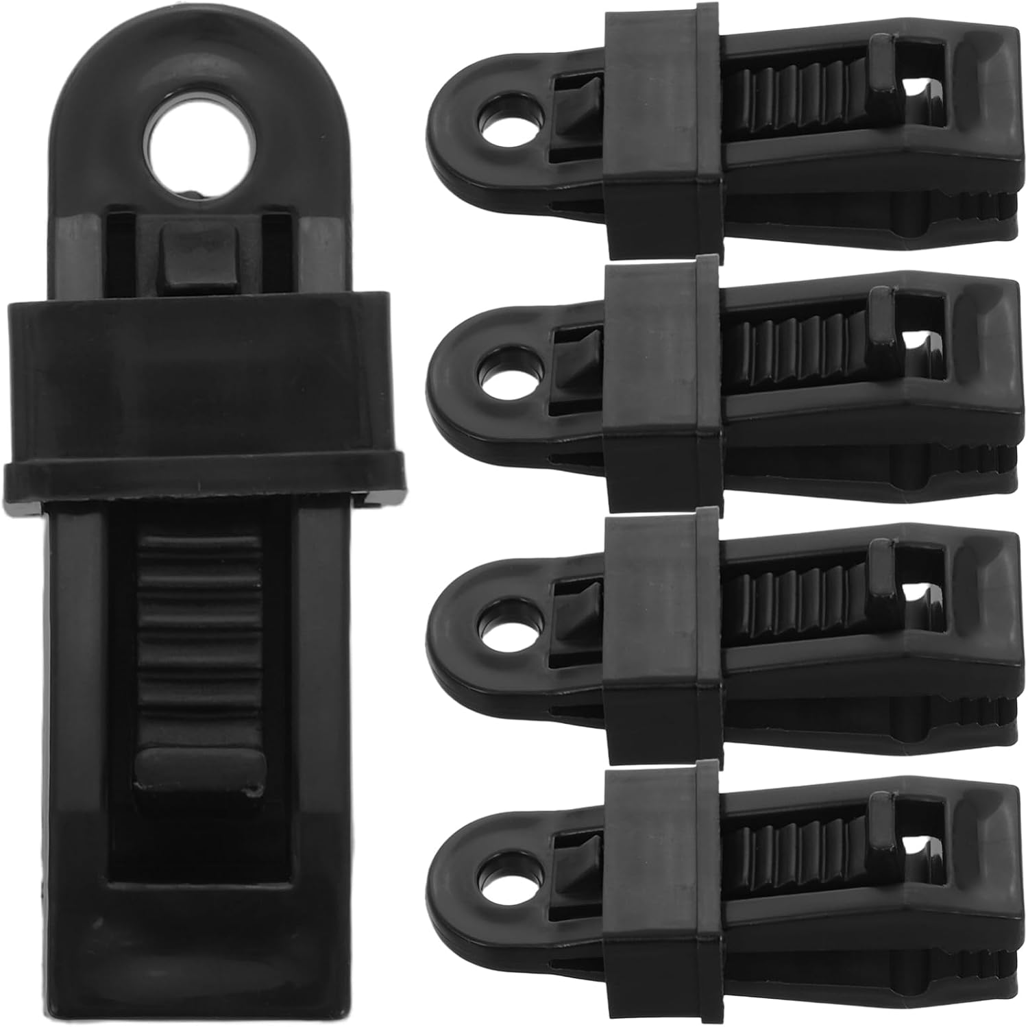 Paquete de 5 clips resistentes para lonas - Clips de plástico para ...