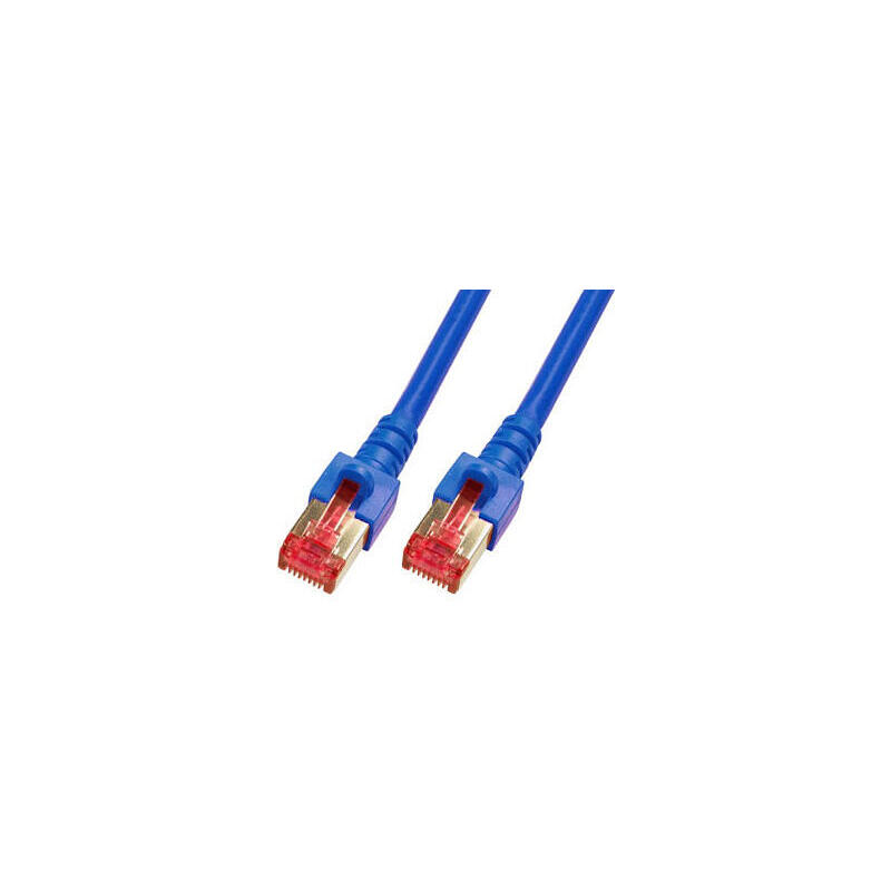 EFB Elektronik C ble r seau Cat6 S/FTP 1 m Bleu | Leroy Merlin
