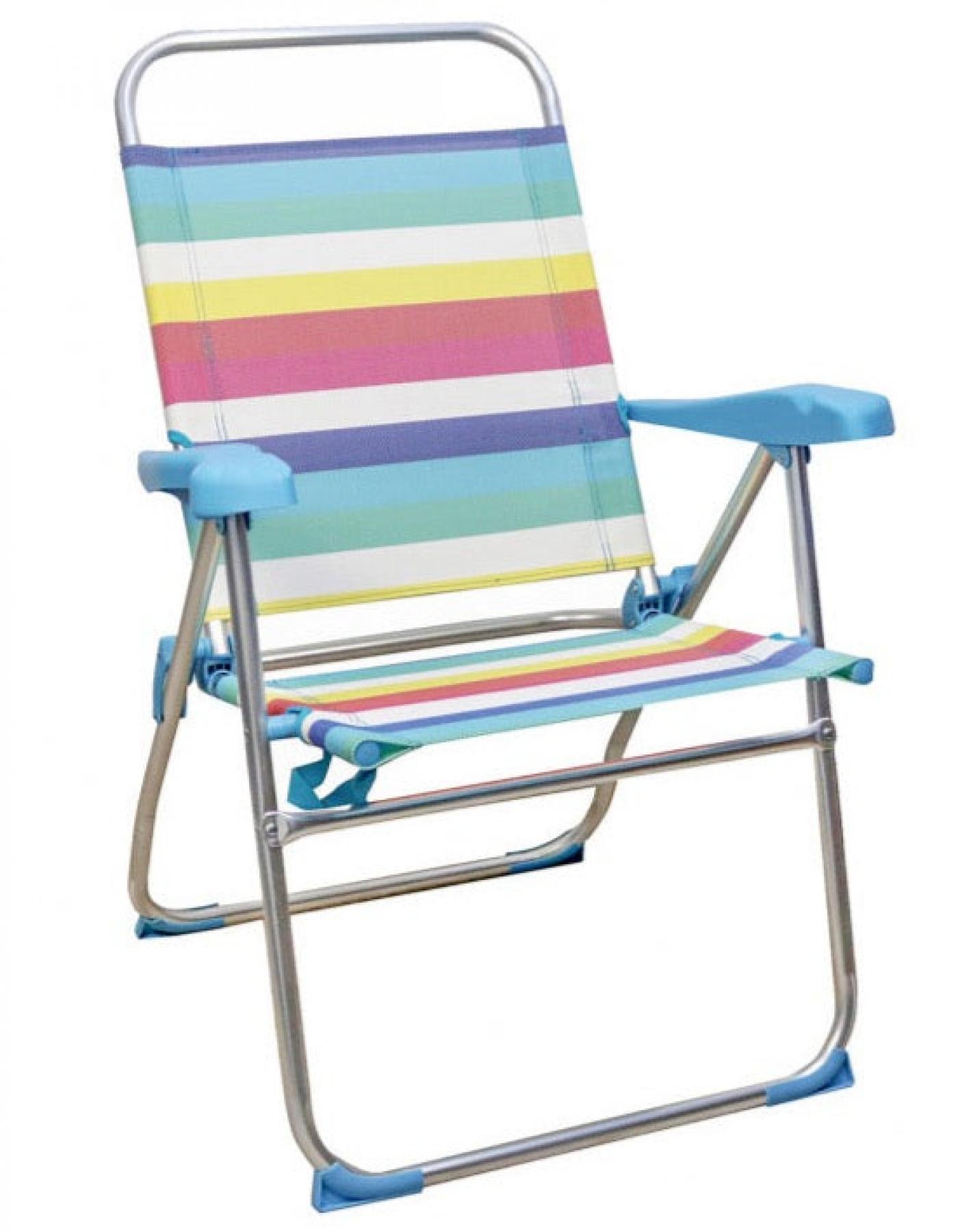 Chaise de plage pliante et inclinable avec différentes positions en ...