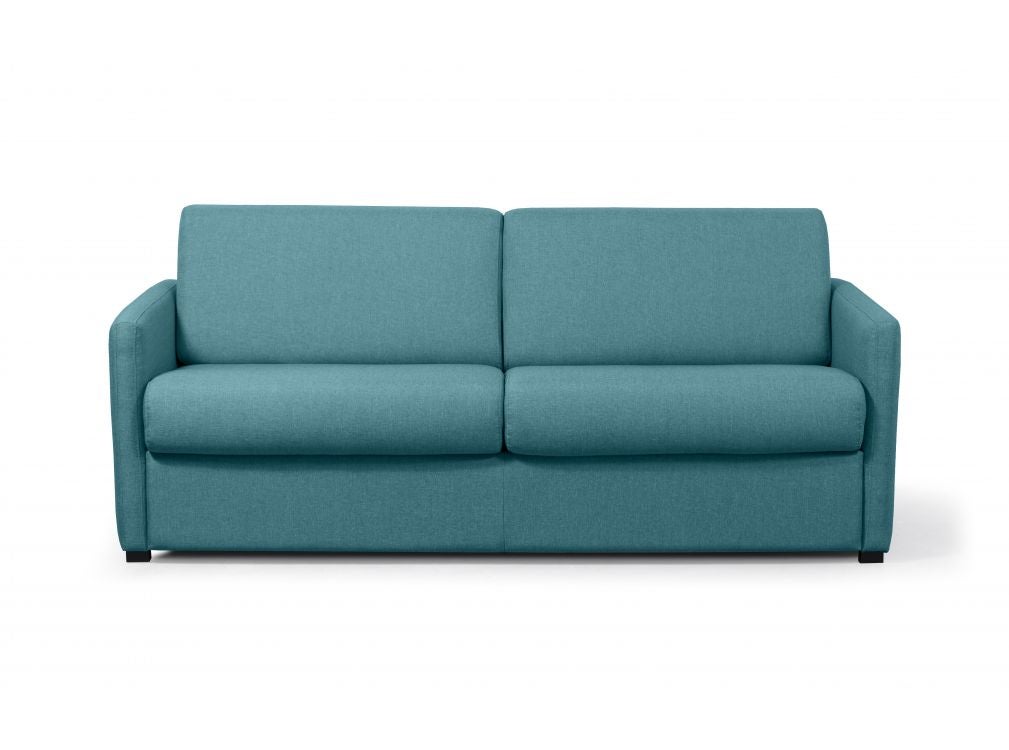 Canapé Convertible Express 3 places AGATHE en Tissu - Matelas épaisseur ...