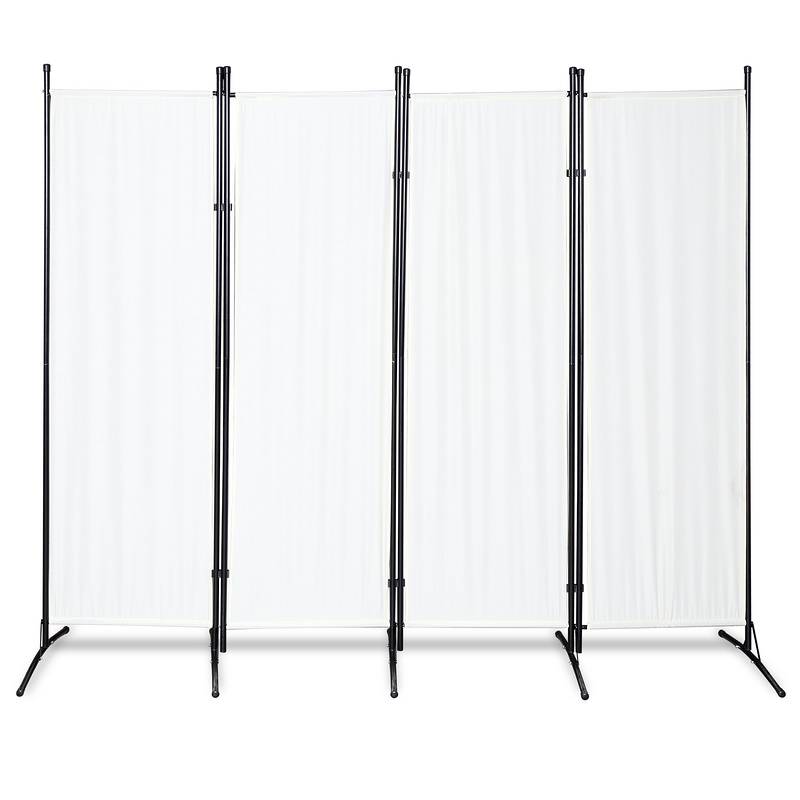Biombo de 4 piezas Biombo Español Beige Biombo Plegable Balcón Moderno ...