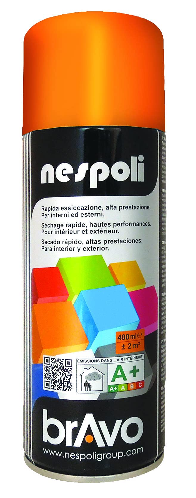 Nespoli Bravo Tinte Ral Arancione Puro Ral 2004 400ml | Leroy Merlin