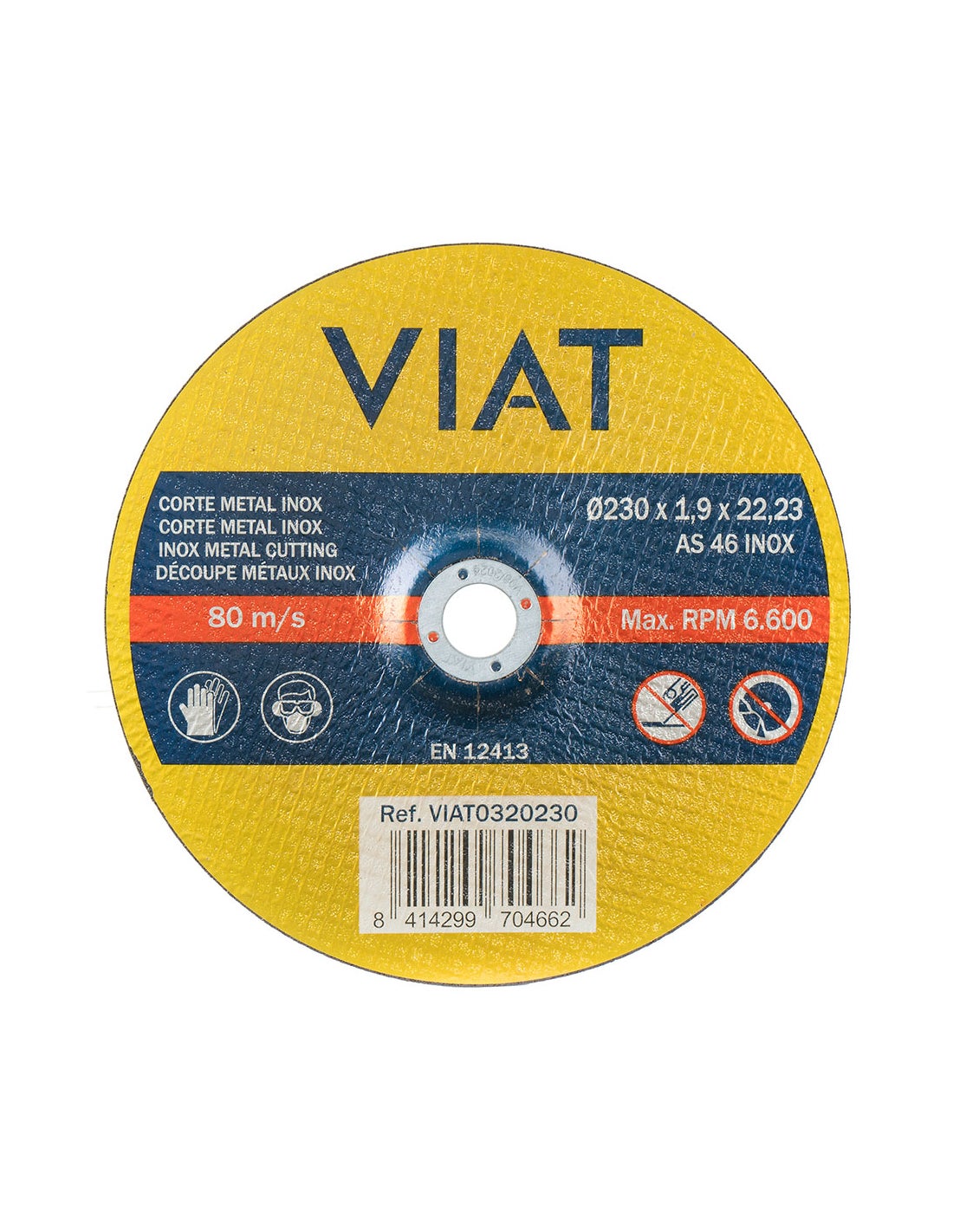 Disque Abrasif Fin pour Inox - Viat VIAT0320230 | Leroy Merlin