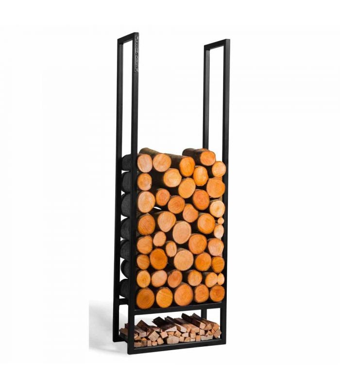 Porte bûches en métal ATOS, 150x50x20cm, CookKing, 333247 | Leroy Merlin