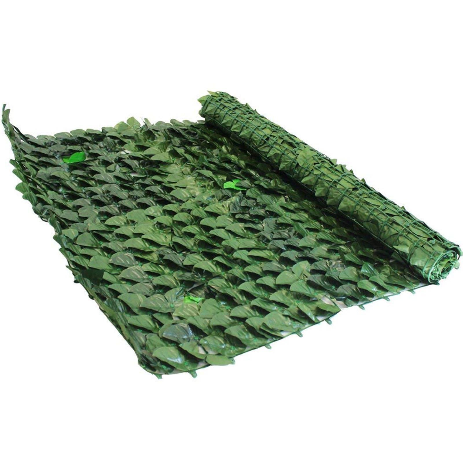 Decorspace Haie artificielle d'automne 'Ivy' couvre balcon ornemental ...