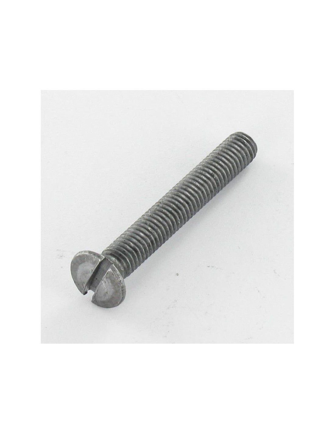 Vis métaux Tête fraisée bombée TFB Fendue M6X25 Acier brut-200 pièces ...