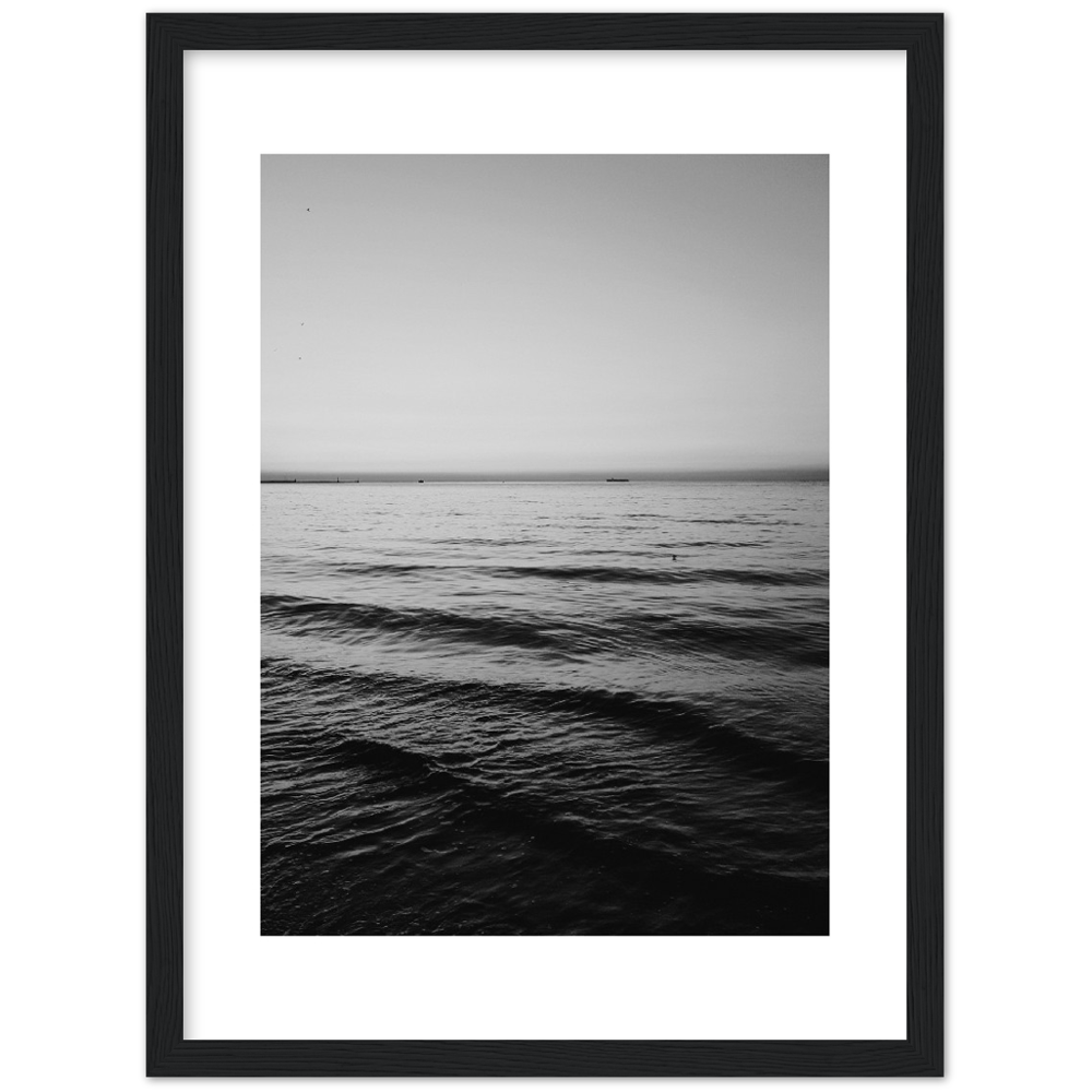 Lámina decorativa para enmarcar SEA CALM 40x50 cm | Leroy Merlin