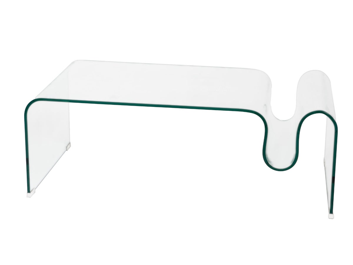 Table basse Vague en verre - Amadeus | Leroy Merlin