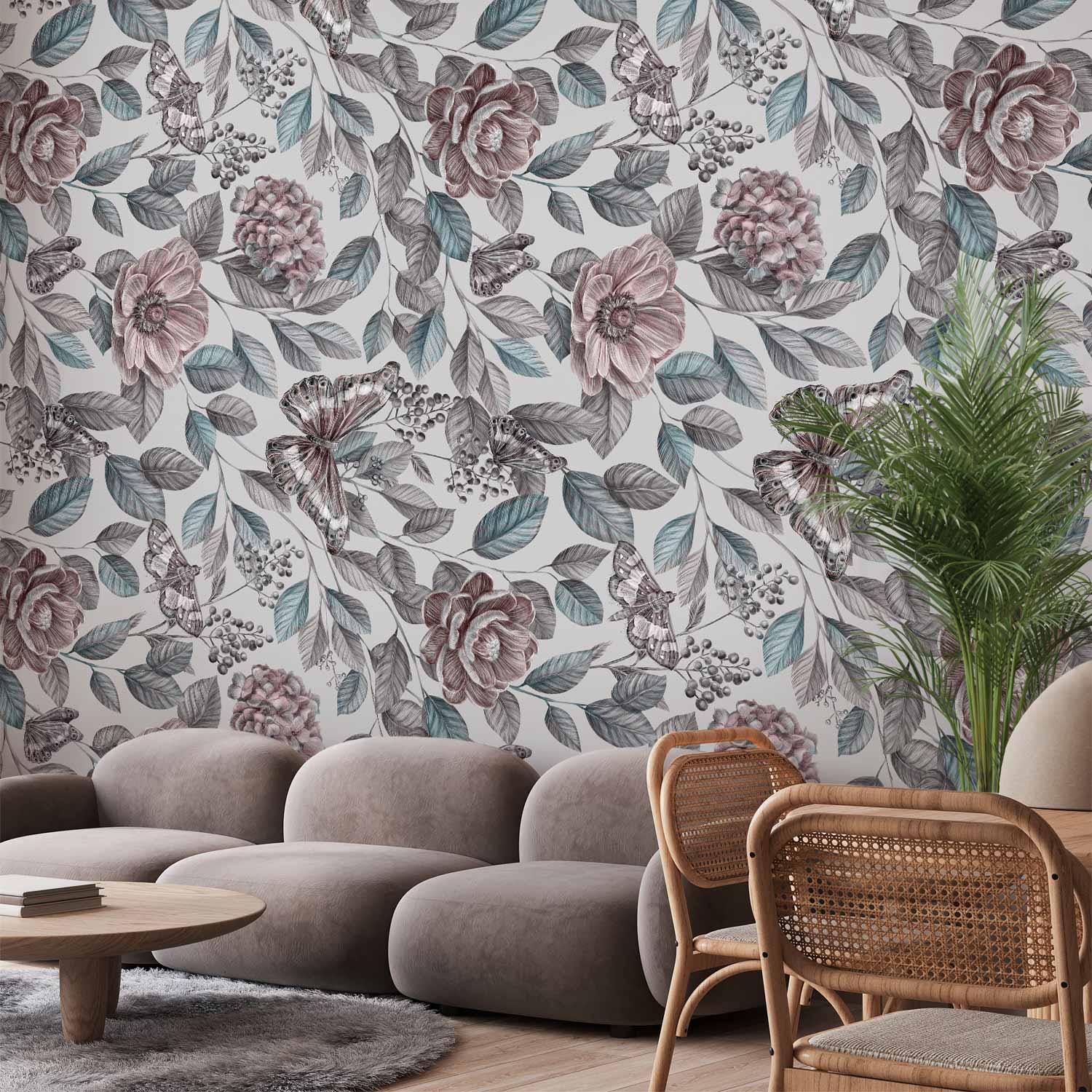 Papier peint - Rustic Mosaic 450x315 | Leroy Merlin