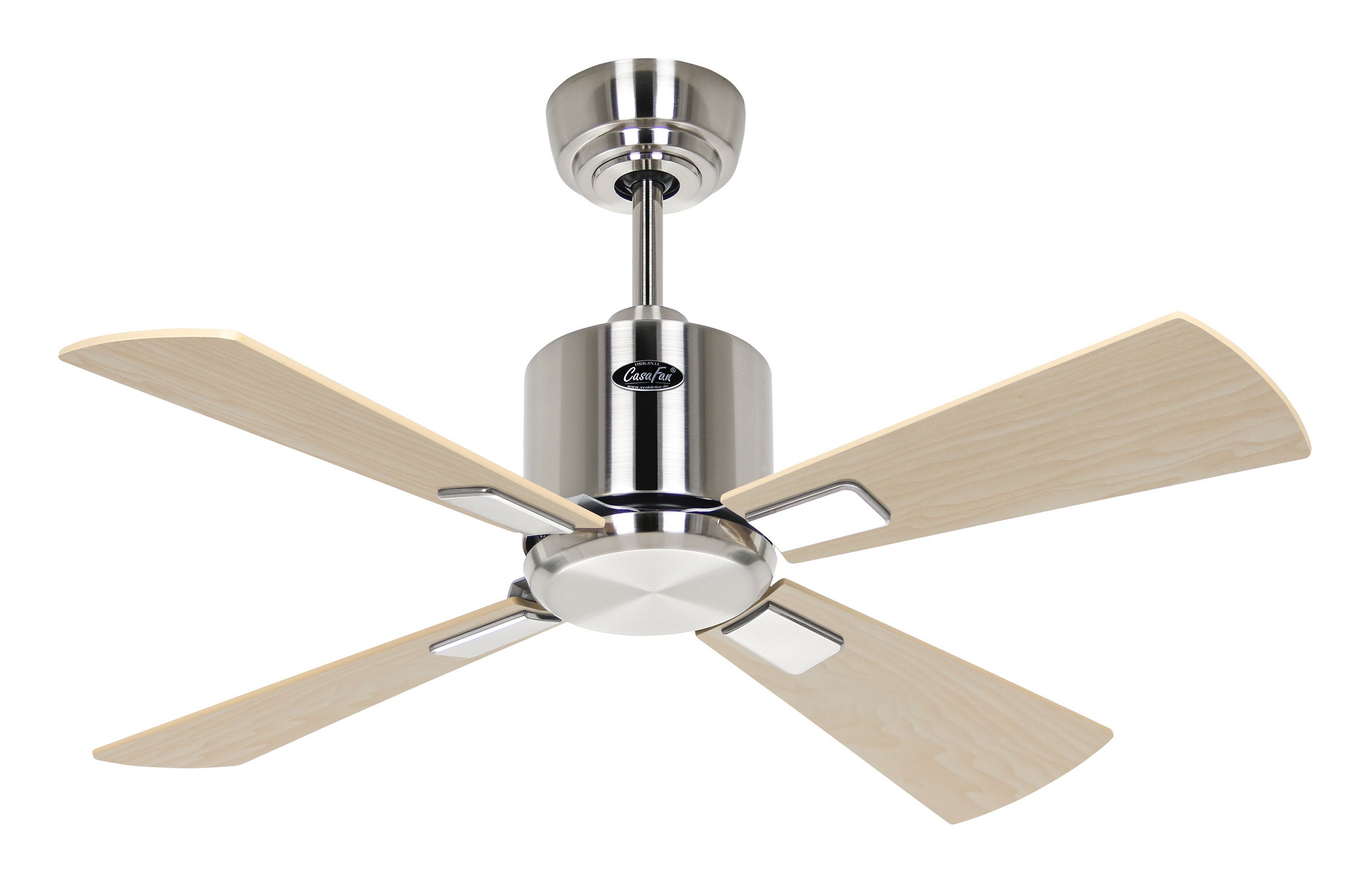 Ventilateur de plafond Eco Neo III 92 BN Erable / Hêtre | Leroy Merlin