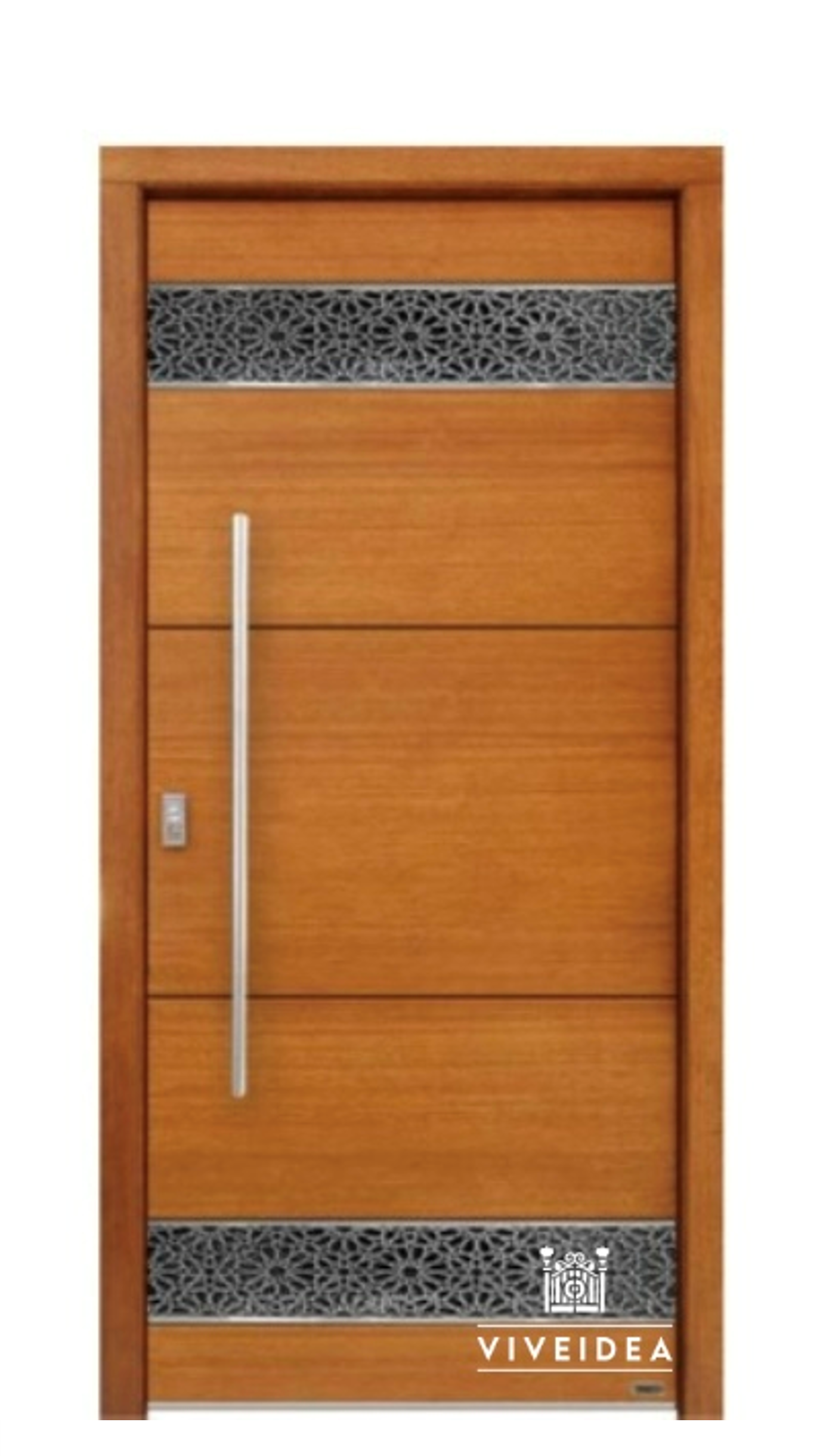 PORTE PIVOTANTE VIVEIDEA, BLINDÉE, AVEC RUPTURE DE PONT THERMIQUE ...