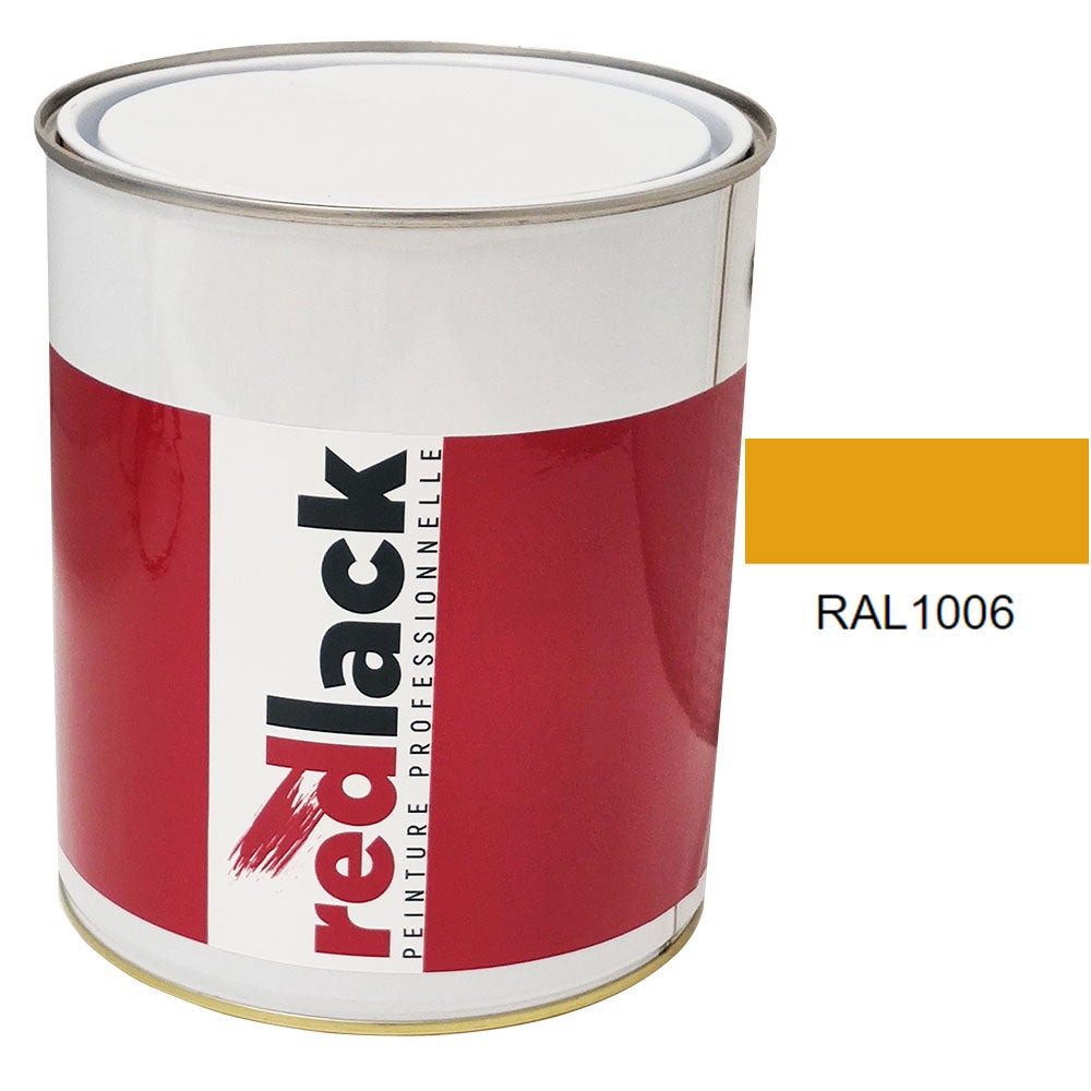 Vernice giallo mais RAL 1006 Multisupporto lucido 3L Redlack | Leroy Merlin