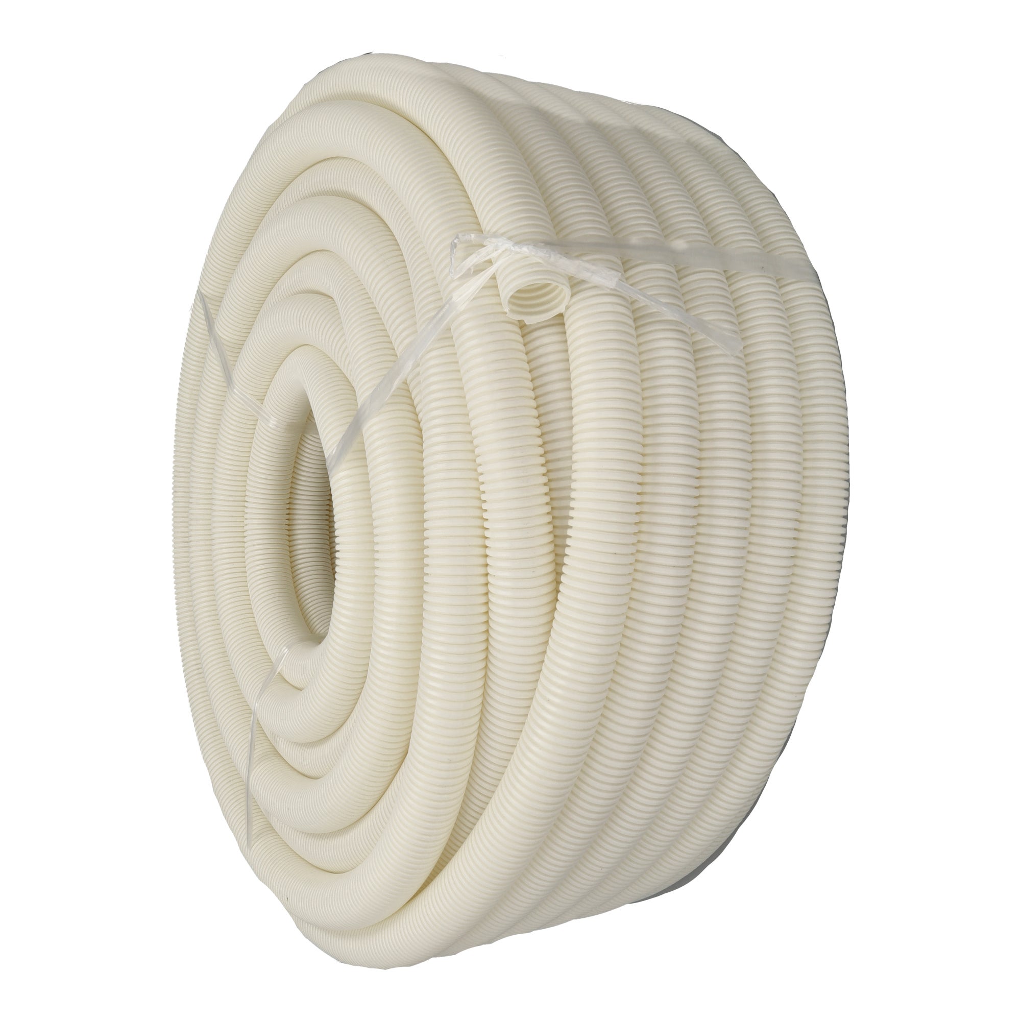 Tube de conduit ondulé sans rainure. Bobine de 50m. Tuyau de protection ...