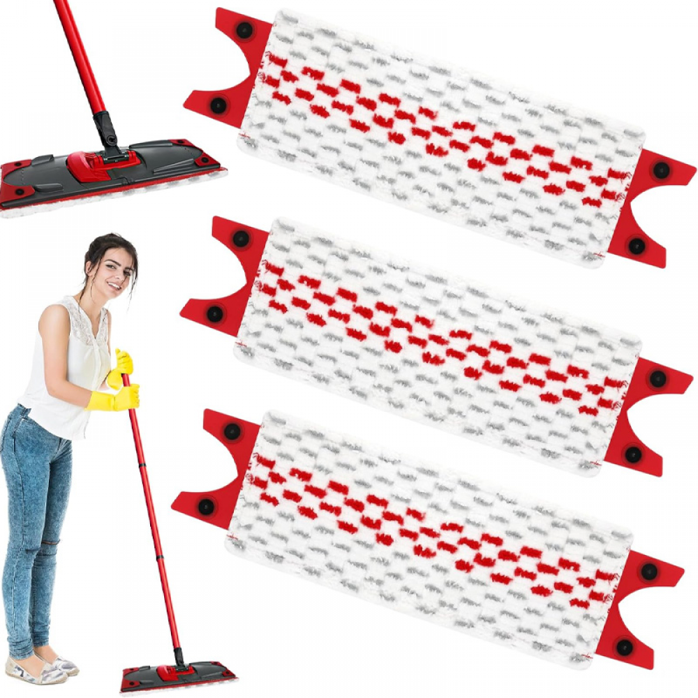 Recambios Vileda UltraMax paquete de 3: mopa de microfibra absorbente 2 en 1 para pisos y ...