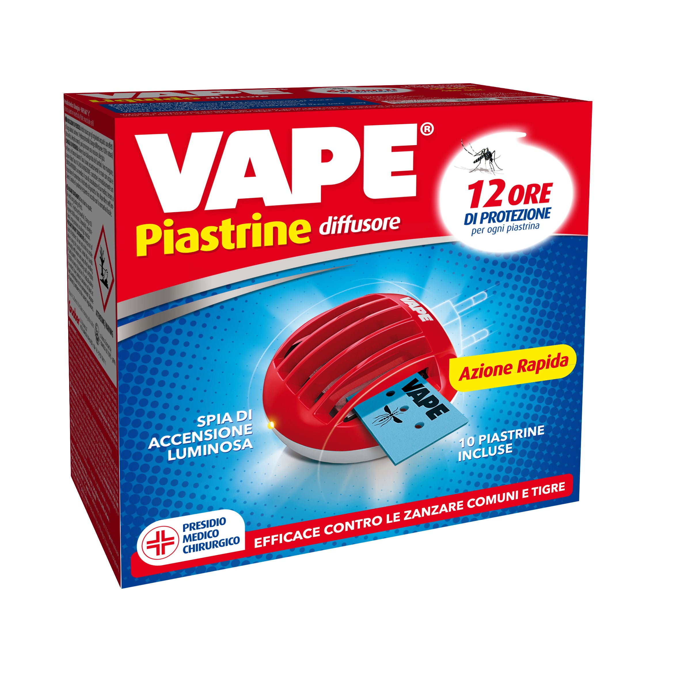 VAPE ELETTROEM RESISTENTE A MOSQUITOS Y 10 PLACAS | Leroy Merlin