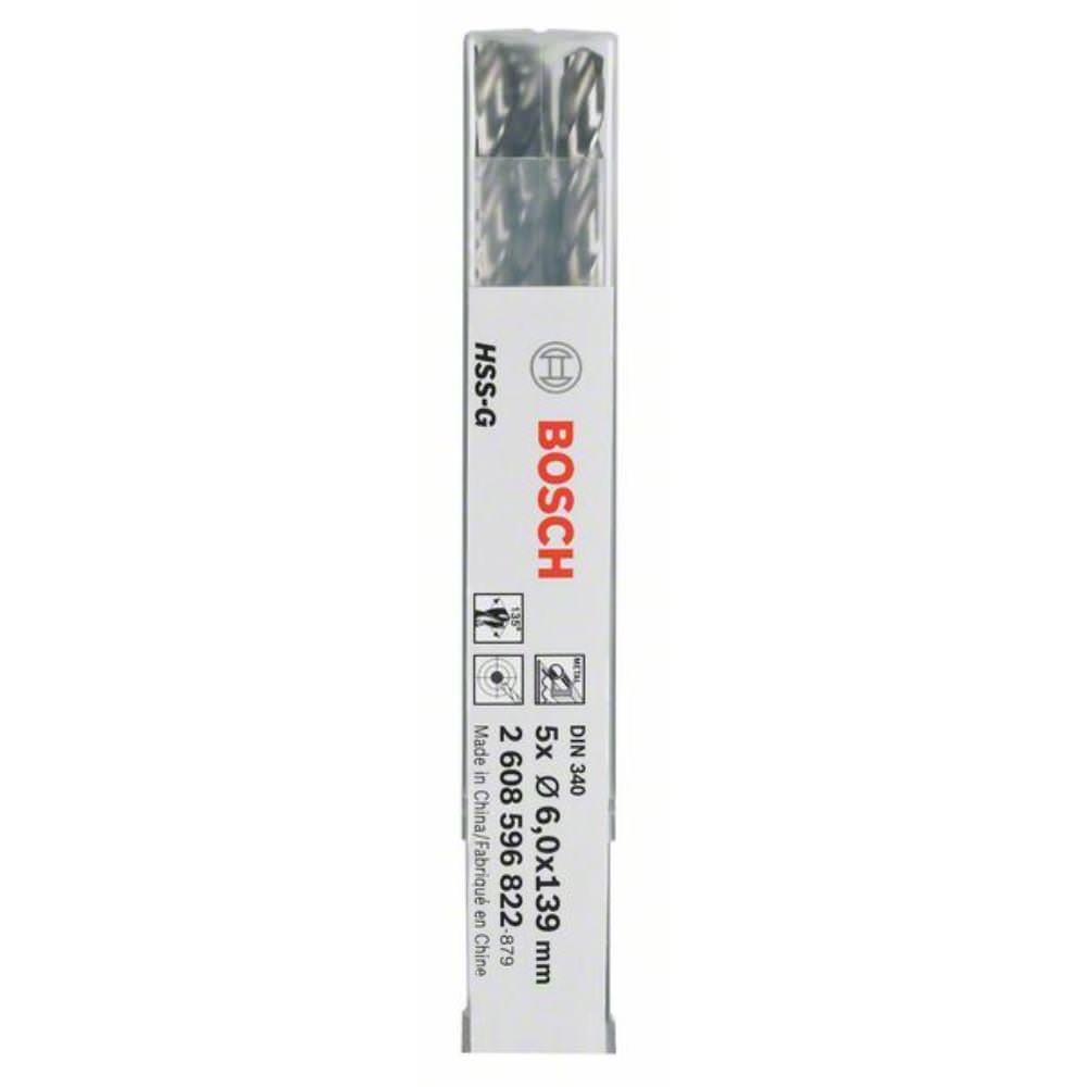 Taladro metálico HSS-G. DIN 340. 3.2 x 69 x 106 mm. 5e | Leroy Merlin