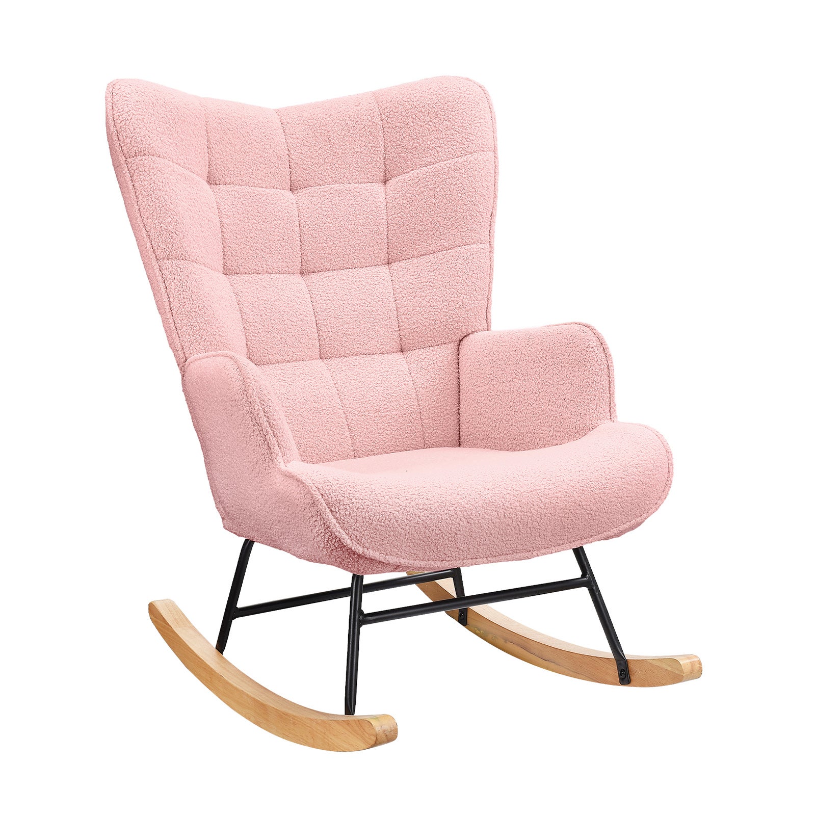 Fauteuil à Bascule Rembourré, Rocking Chair, Fauteuil Allaitement Bébé ...