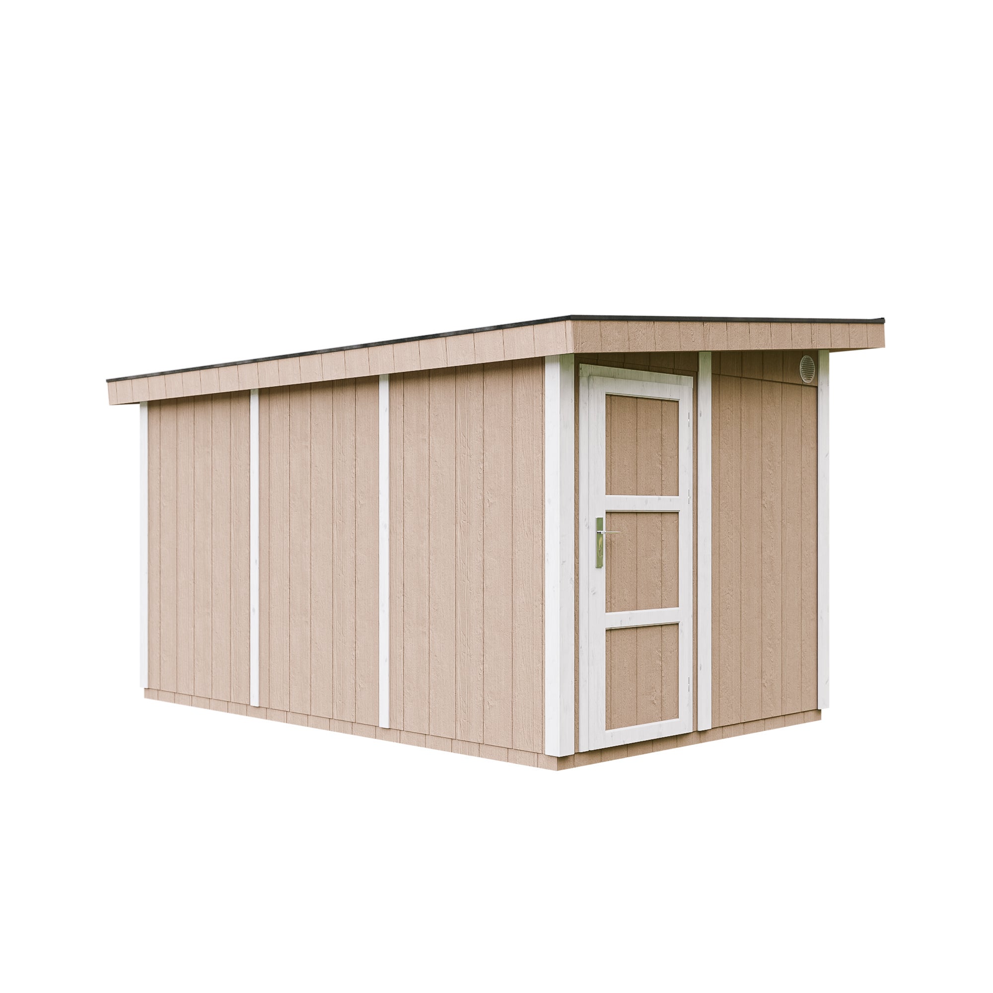 Caseta Jardin paneles a base de Madera LP SmartSide 8,7 m² con Suelo y ...