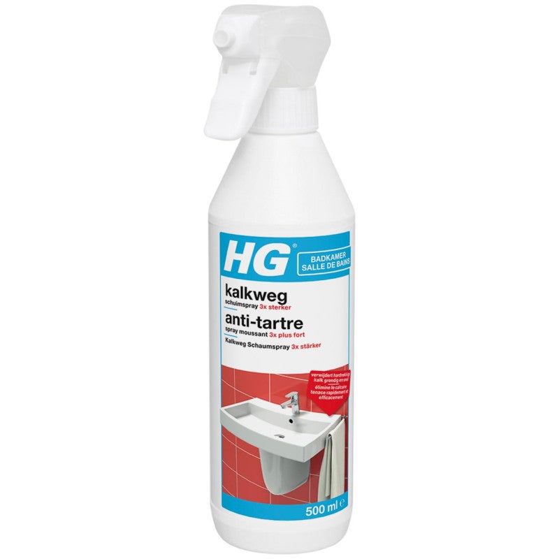 Spray moussant antitartre 3 x plus fort 500 ml - HG | Leroy Merlin