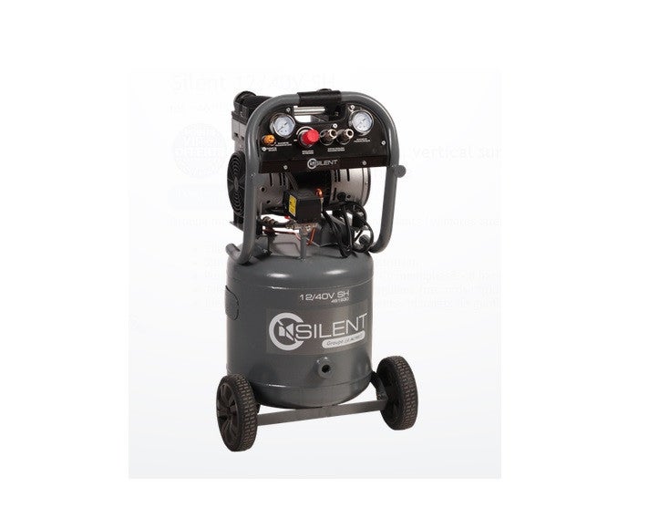 Compressore Silent 12/40V SH LACME 12 m³/h monofase - 40 L 8 bar ...