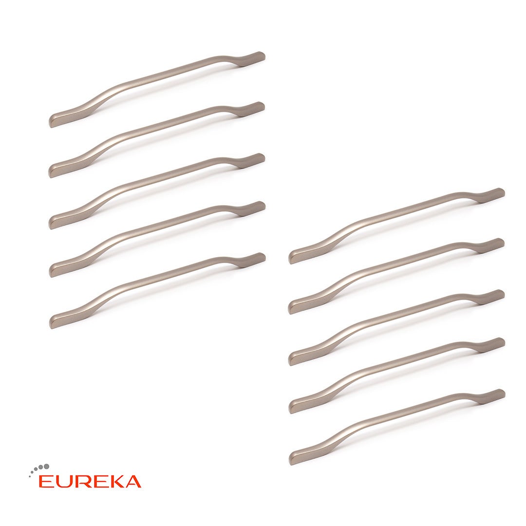 Lot de 10 poignées de meuble Savona Zamak, Gris, entraxe 320mm, vis ...