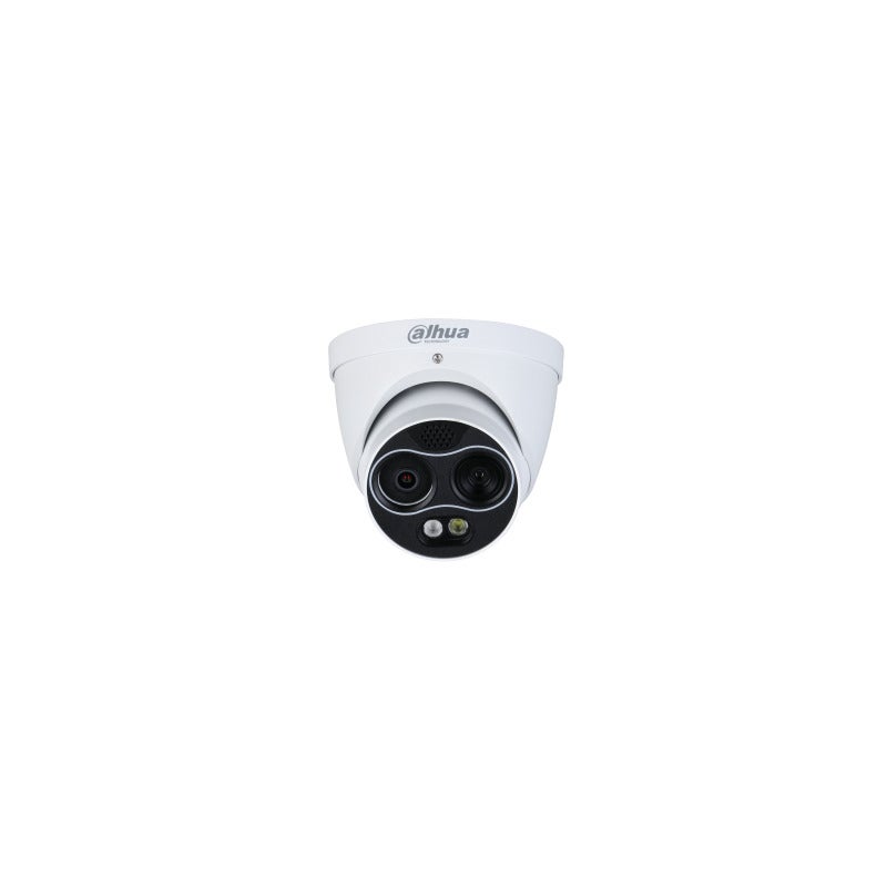 DAHUA Caméra IP dôme 4MP FF 4 mm IR 30m PoE Thermique IA WizSense - TPC-DF1241P-D3F4 | Leroy Merlin