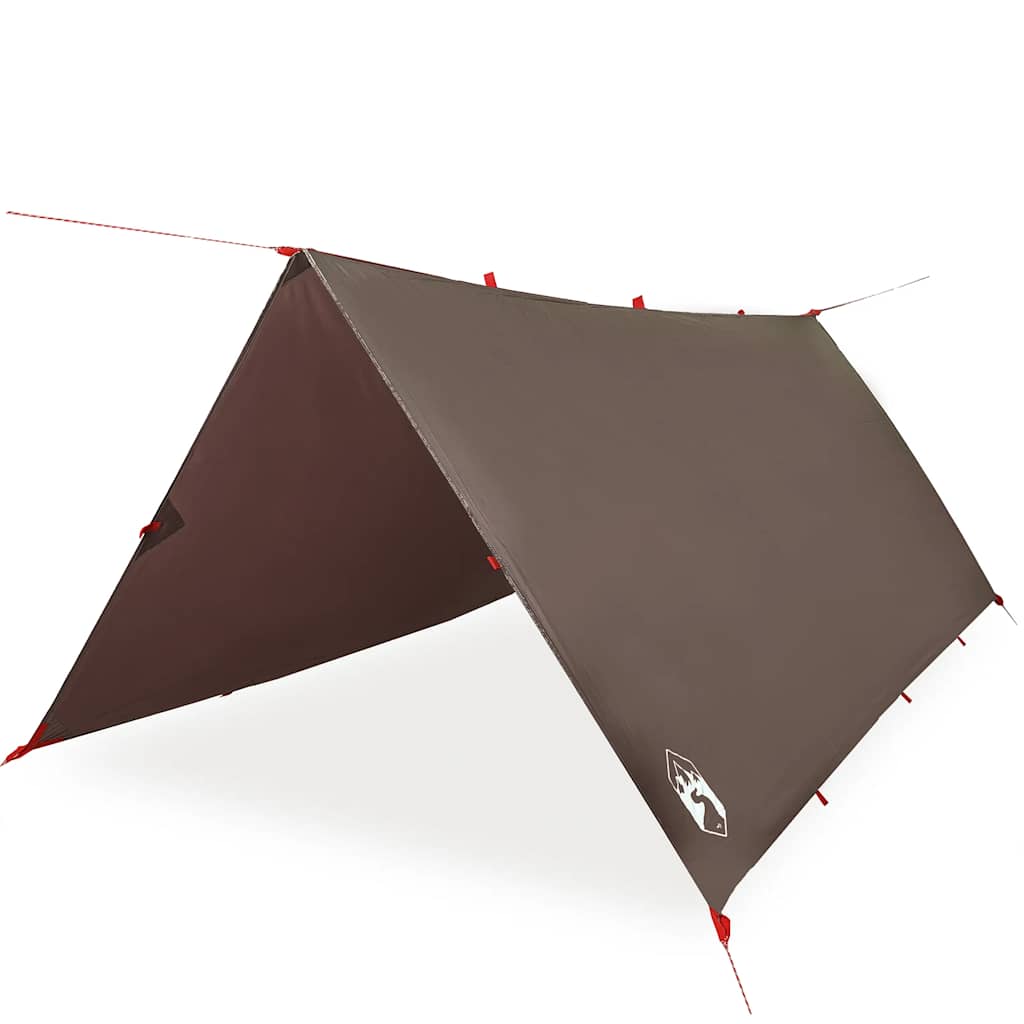 Bâche de camping imperméable marron 406x306 cm - COMFORTXL | Leroy Merlin