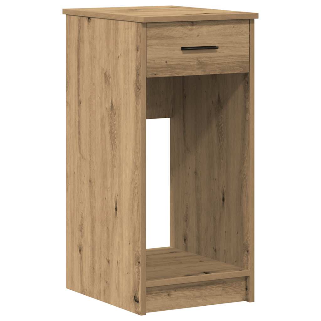 Support de tour d'ordinateur tiroir chêne artisanal 35x45x77 cm | Leroy ...