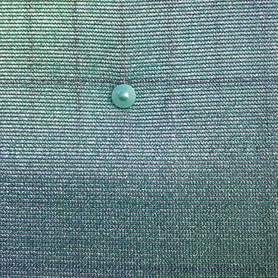 Clips rapide Vert de fixation pour brise-vue sur grillage rigide x 50 ...