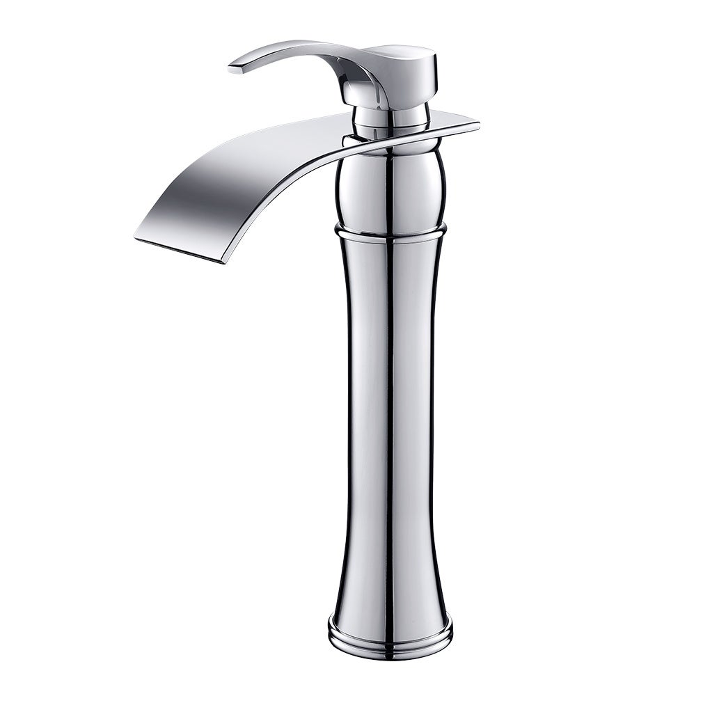 Robinet Lavabo Robinet Salle de Bain Laiton Chromé Mitigeur de Lavabo ...