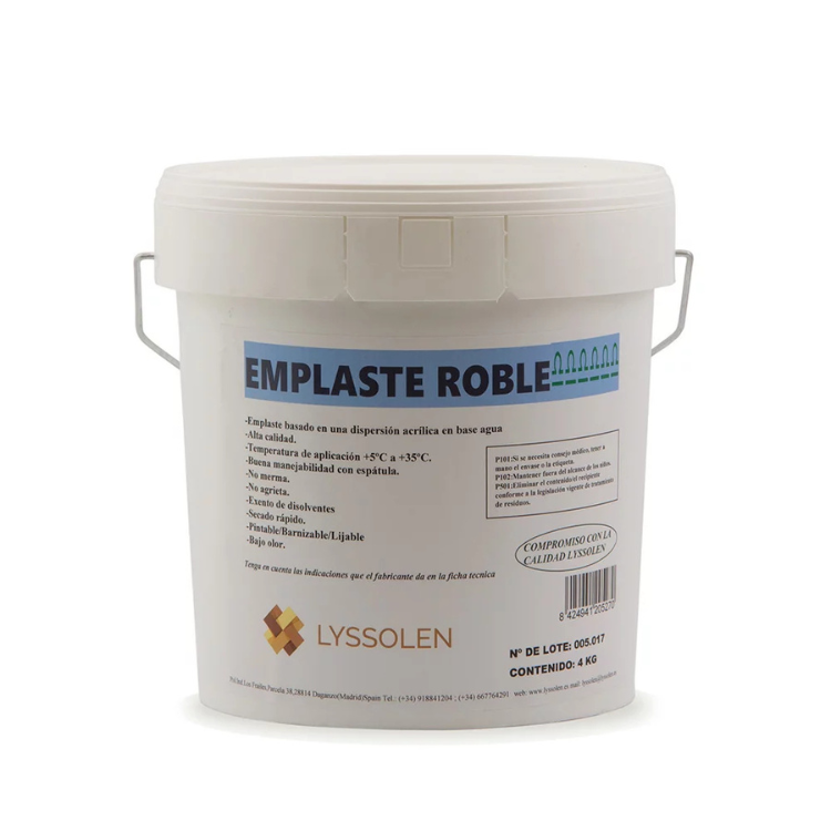 Resina de emplastecido al agua color sapelli 5kg | Leroy Merlin